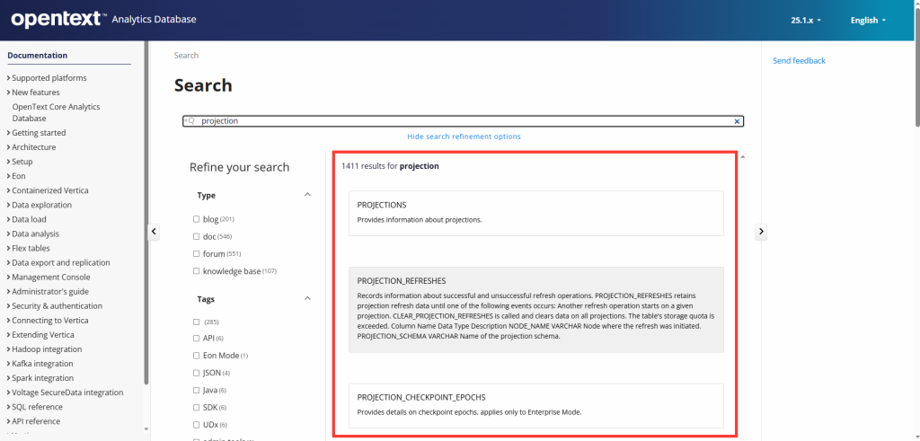 Verticaマニュアルの利用方法のご紹介 | Analytics Database | アシスト